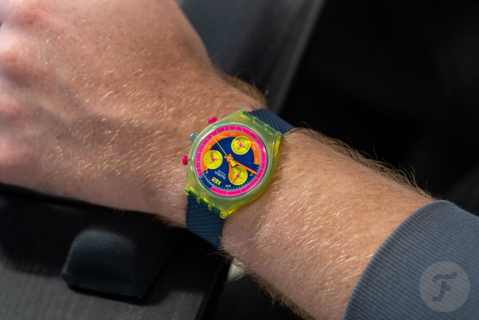 【F】 The Swatch SCJ101 Grand Prix Chronograph Keeps Coming Back