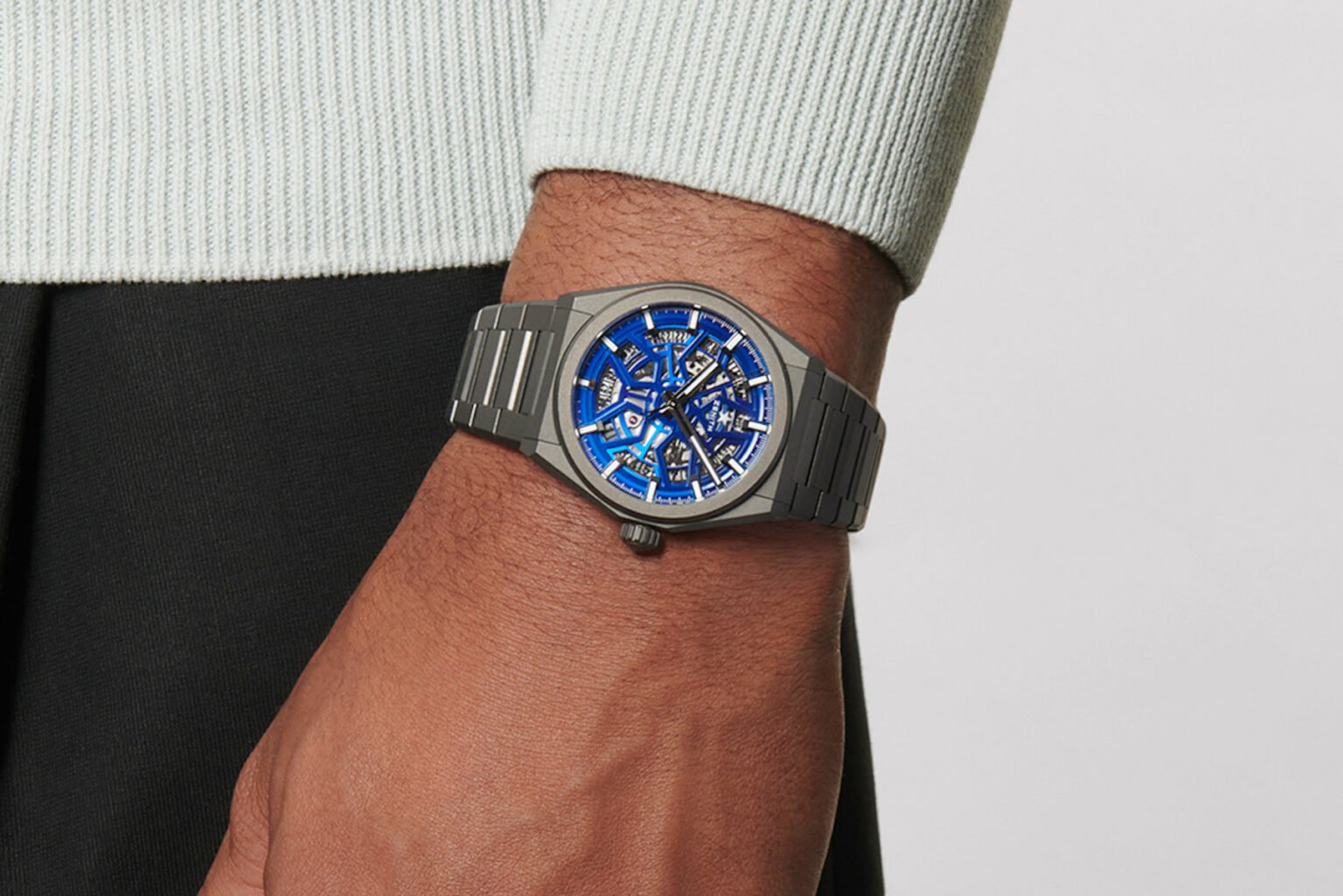 【F】The Time+Tide × Zenith Defy Classic Skeleton Night Surfer