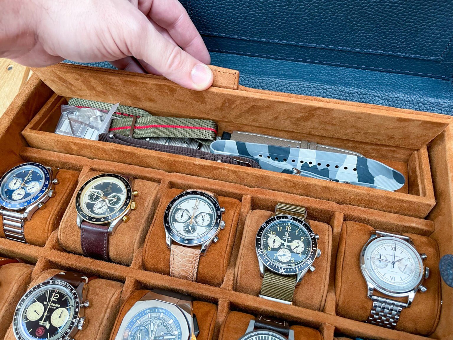 New Bosphorus Leather Watch Briefcase Just In Time For Black Friday