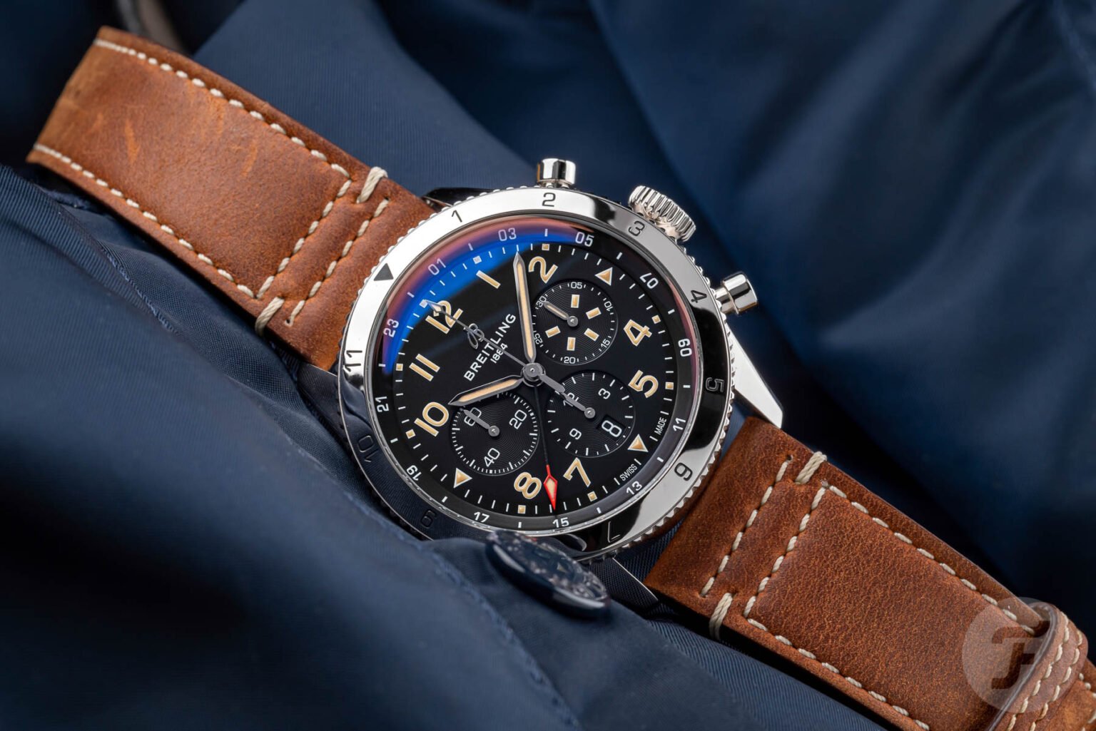 【F】 New: The Breitling Super AVI B04 Chronograph GMT 46 (2021)