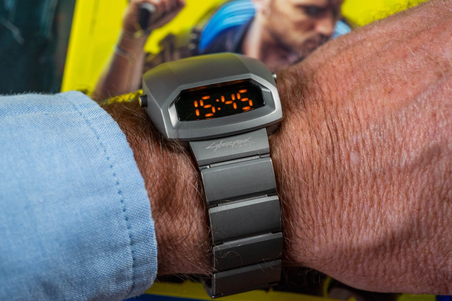 【F】 The Cyberpunk T-2077 Digital Watch — A 700-Piece Limited Edition