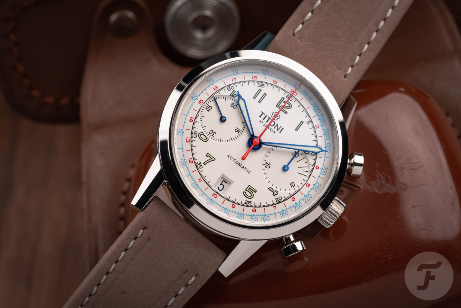 【F】Hands-On: The Retro-Styled Titoni Heritage Automatic Chronograph