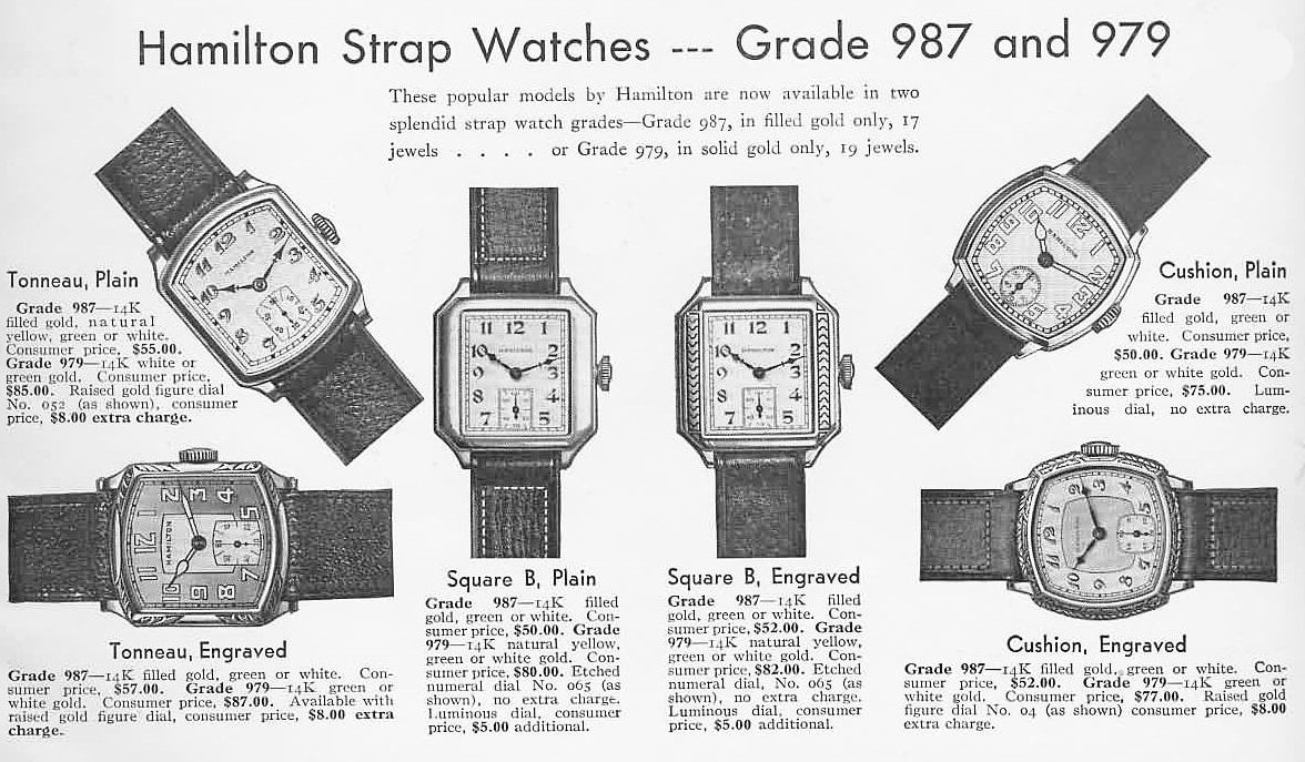 【F】 A Brief History Of Time: Hamilton Watches