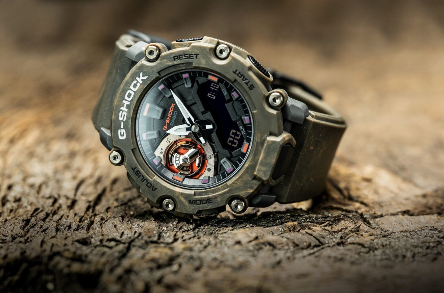 【F】 G-Shock Introduces Four Models With The Mystic Forest Series