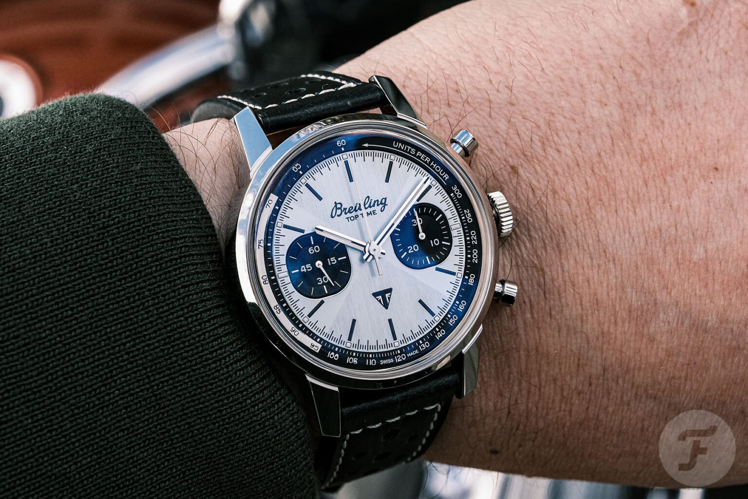 【F】 Breitling × Triumph Motorcycles Top Time Chronograph (Live Pics)