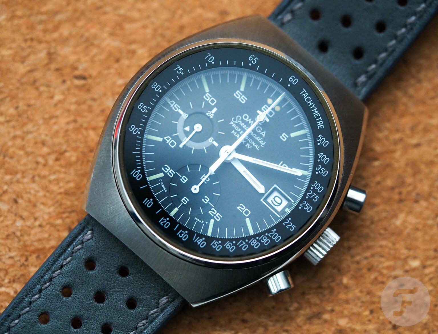 【F】 Genteel Handmade Rally Strap For Omega Speedmaster MKIV