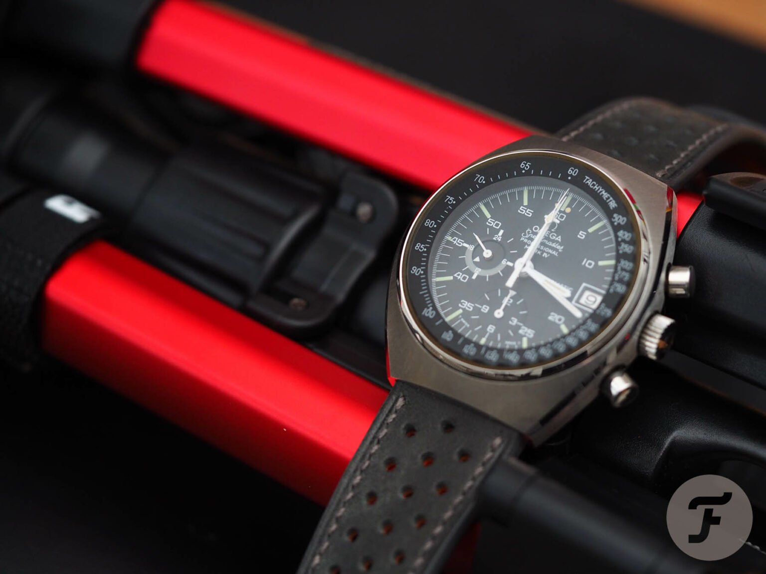 【F】 Genteel Handmade Rally Strap For Omega Speedmaster MKIV