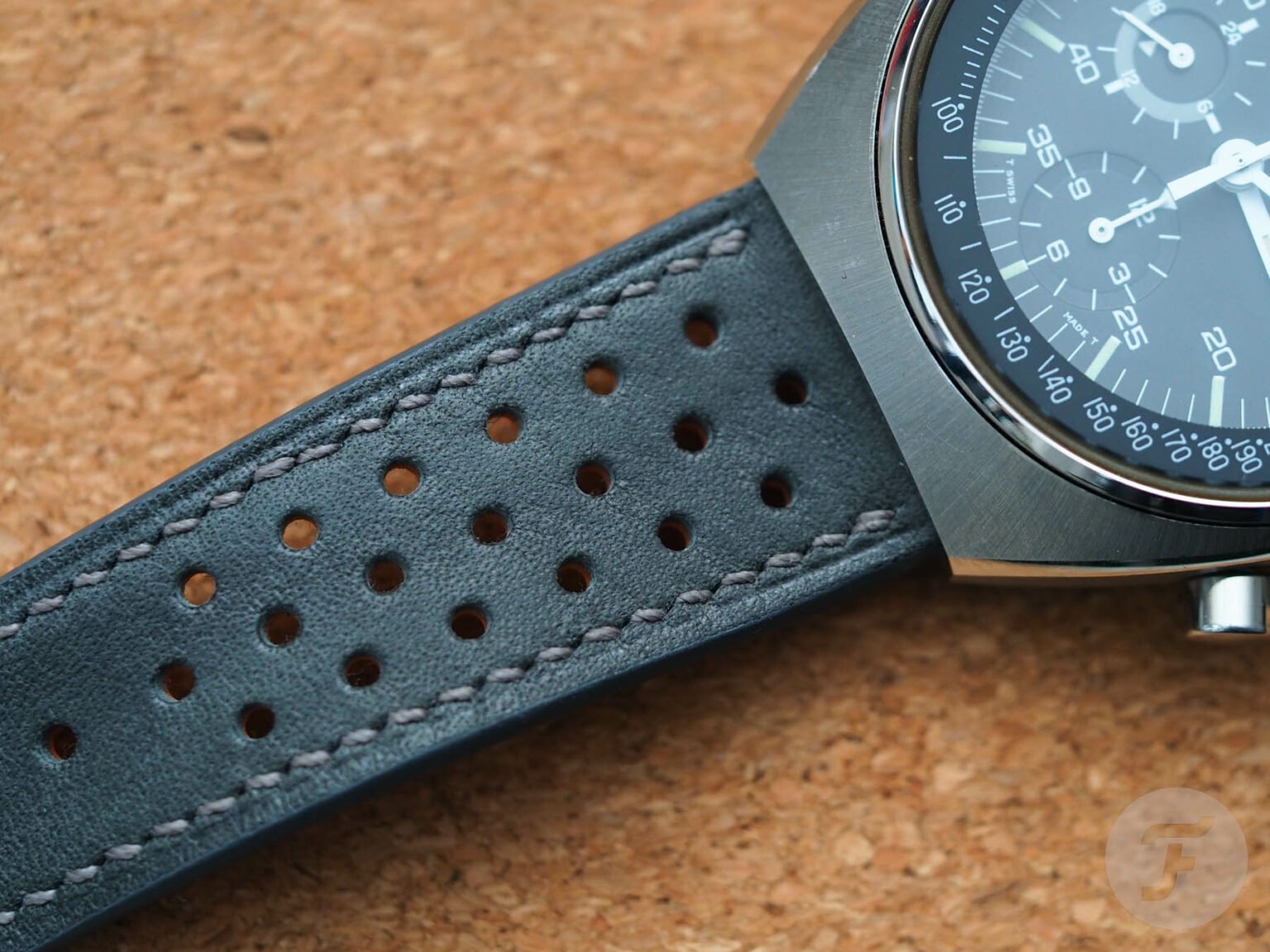 【F】 Genteel Handmade Rally Strap For Omega Speedmaster MKIV