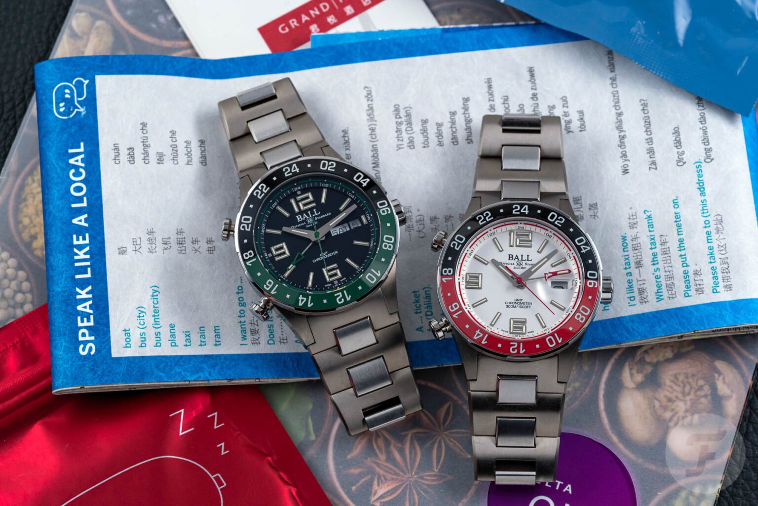 【F】 Hands-On With The Ball Roadmaster GMT Watches