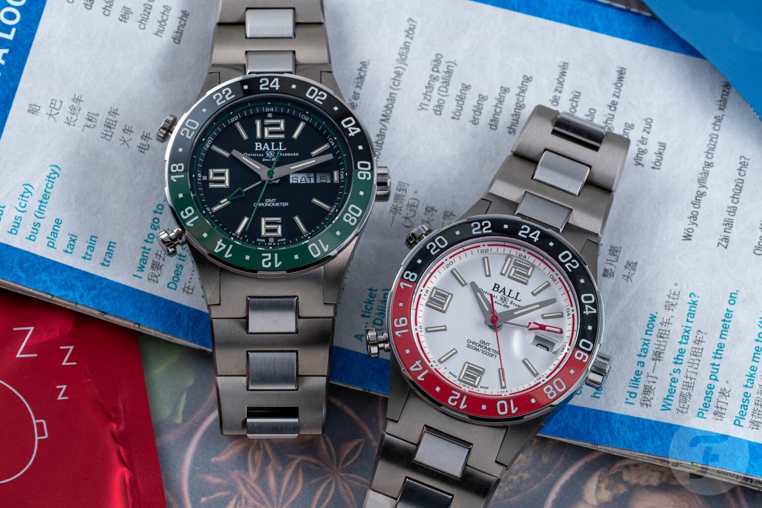 【F】 Hands-On With The Ball Roadmaster GMT Watches