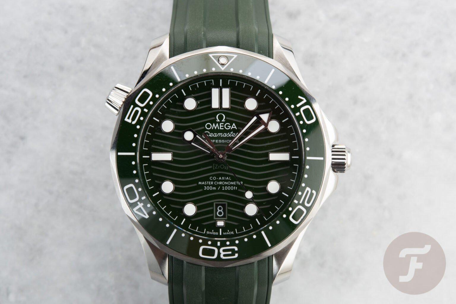 【F】 Hot Take: Omega Introduces The SMP 300 In Green