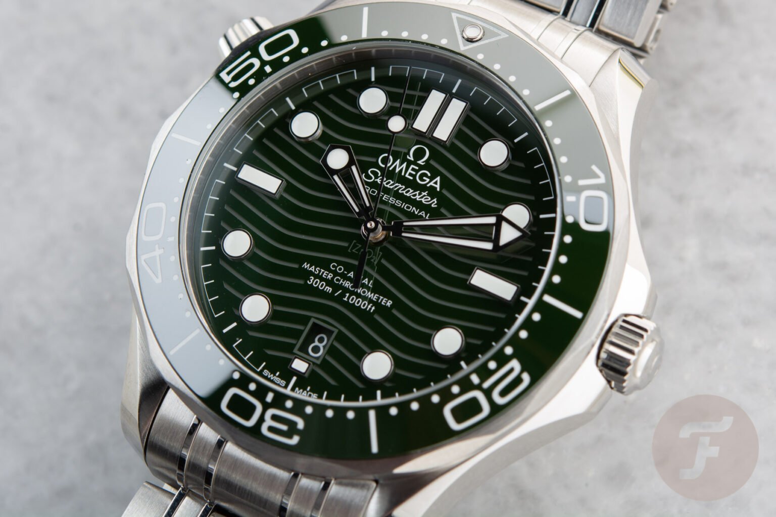 【F】 Hot Take: Omega Introduces The SMP 300 In Green