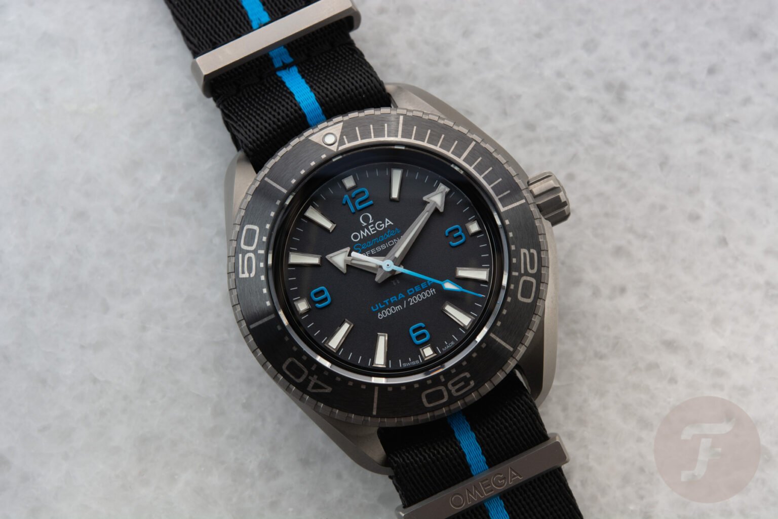 【F】 NEW: Omega Seamaster Ultra Deep In Titanium (2022)