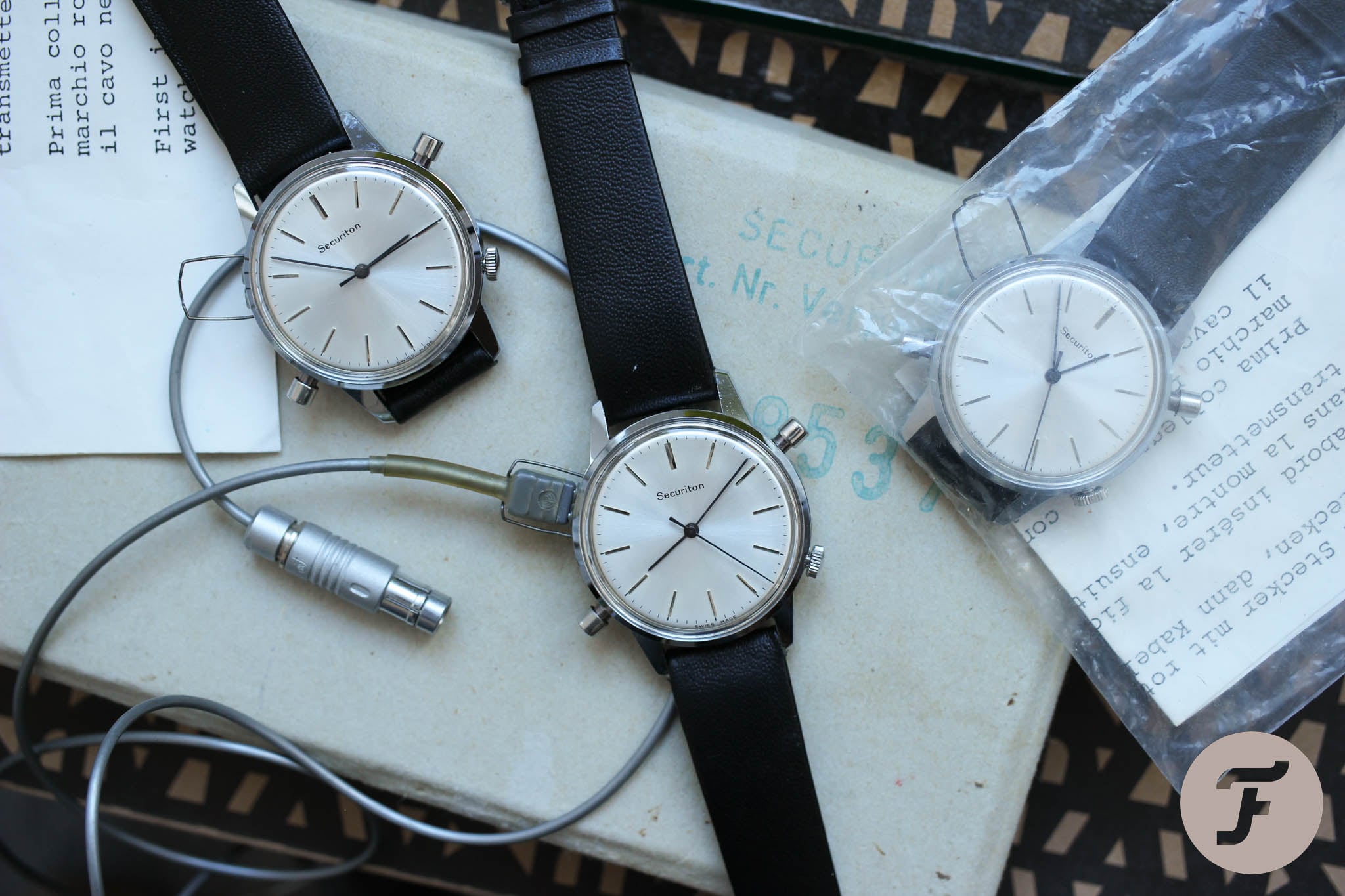 【F】 #TBT The Securiton: An Alarm-Triggering Watch From The '60s/'70s
