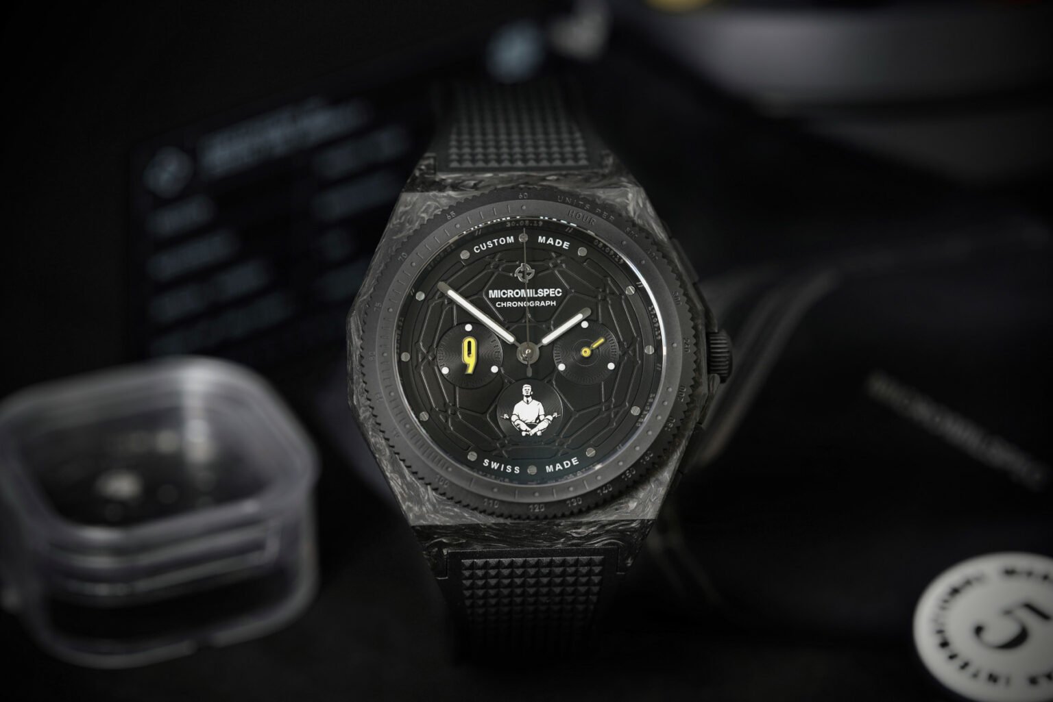 【F】 Erling Haaland’s Custom Watch: The Micromilspec GoldenBoy