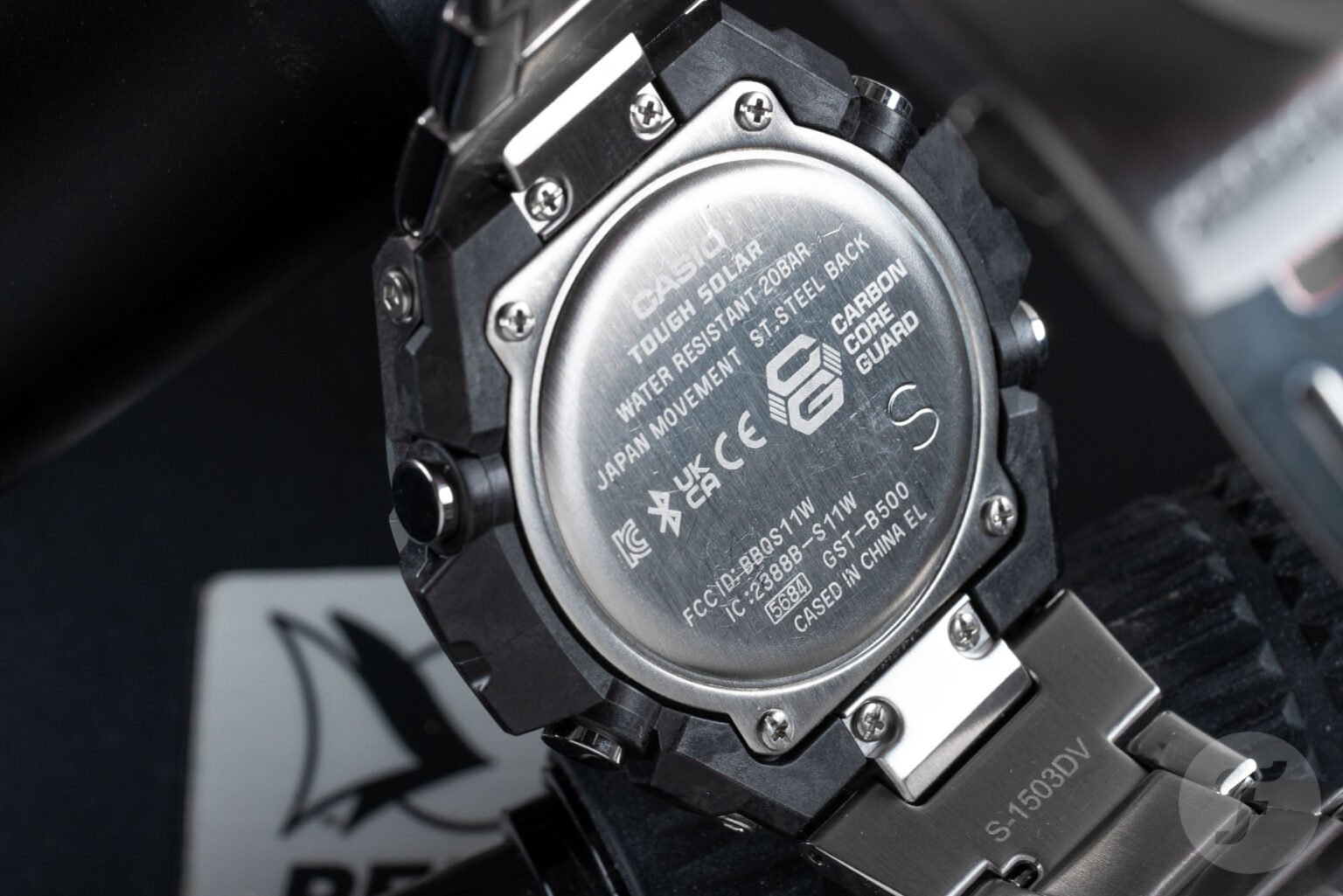 【F】 Casio G-STEEL GST-B500 — The Thinnest Steel G-Shock Yet