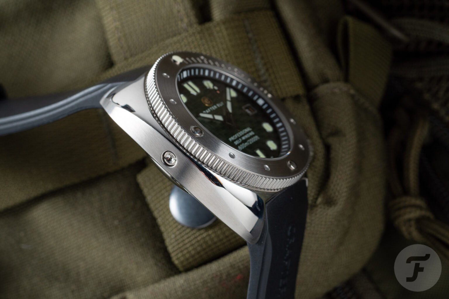 【F】Crafter Blue Introduces A Green-Dialed Hyperion Ocean Dive Watch