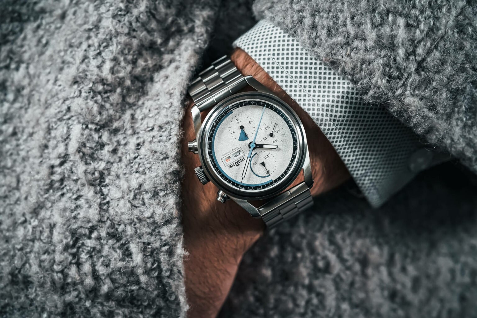 【F】 The New Fortis Stratoliner: The First Watch Pre-Tested in Space?