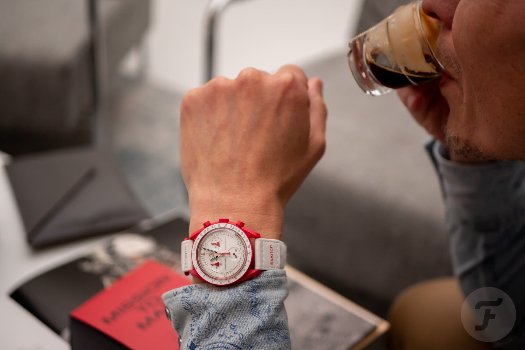 【F】 Fake Omega × Swatch Speedmaster MoonSwatches Are A Thing