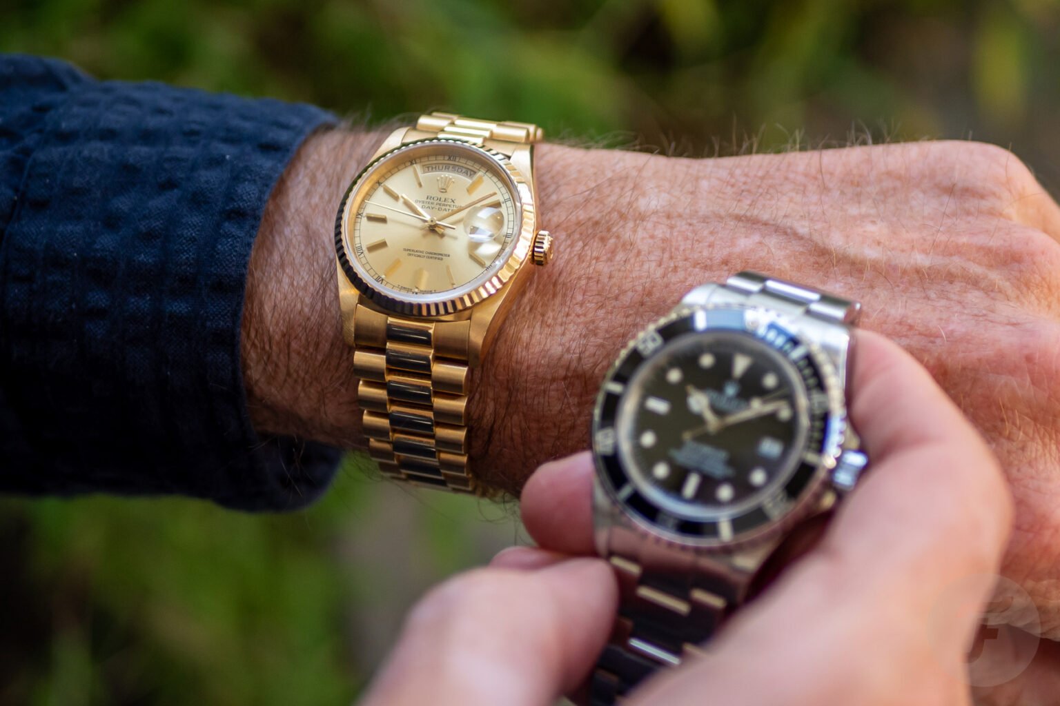【F】 Rolex Sea-Dweller And Day-Date: The Perfect Two-Watch Collection