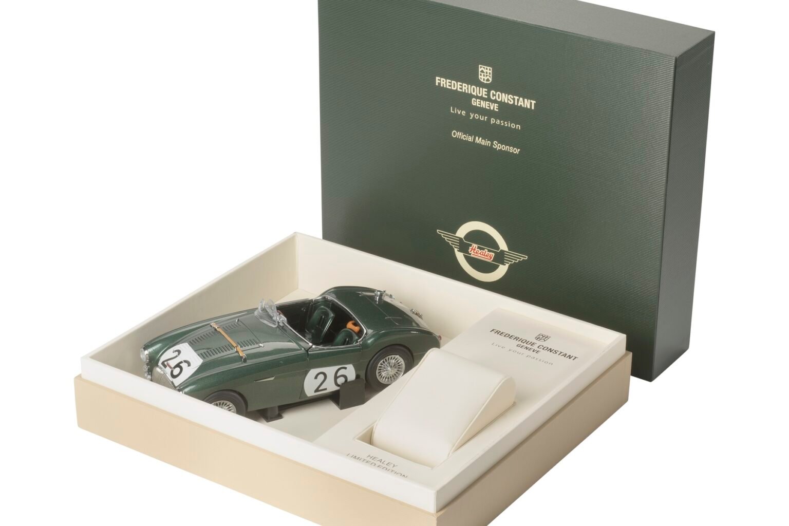 【F】 New: Frederique Constant Vintage Rally Healey Chronograph