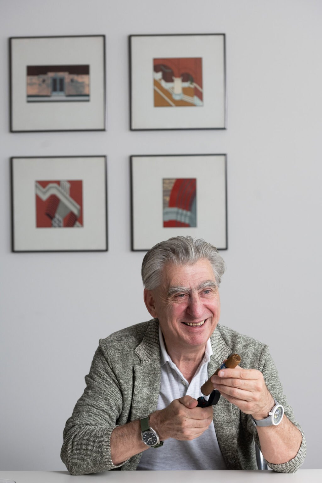 【F】 We Talk To Swatch Group CEO Nick Hayek About The MoonSwatch