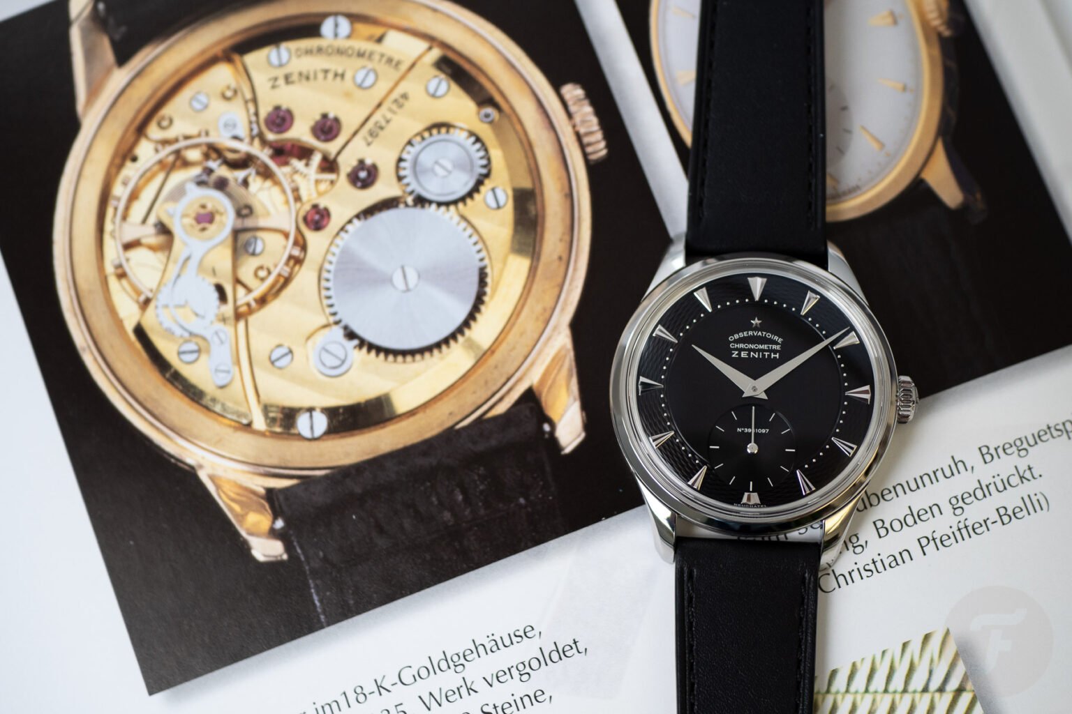 【F】 Introducing: Zenith Calibre 135 Observatoire Limited Edition
