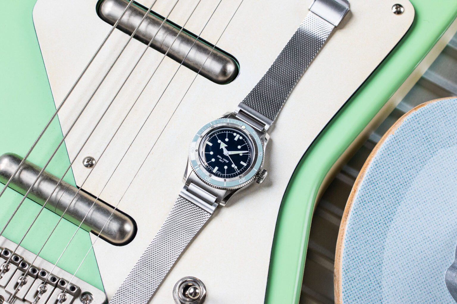 【F】 Serica Introduces A Spectacular Blue Version Of Its 5303 Diver