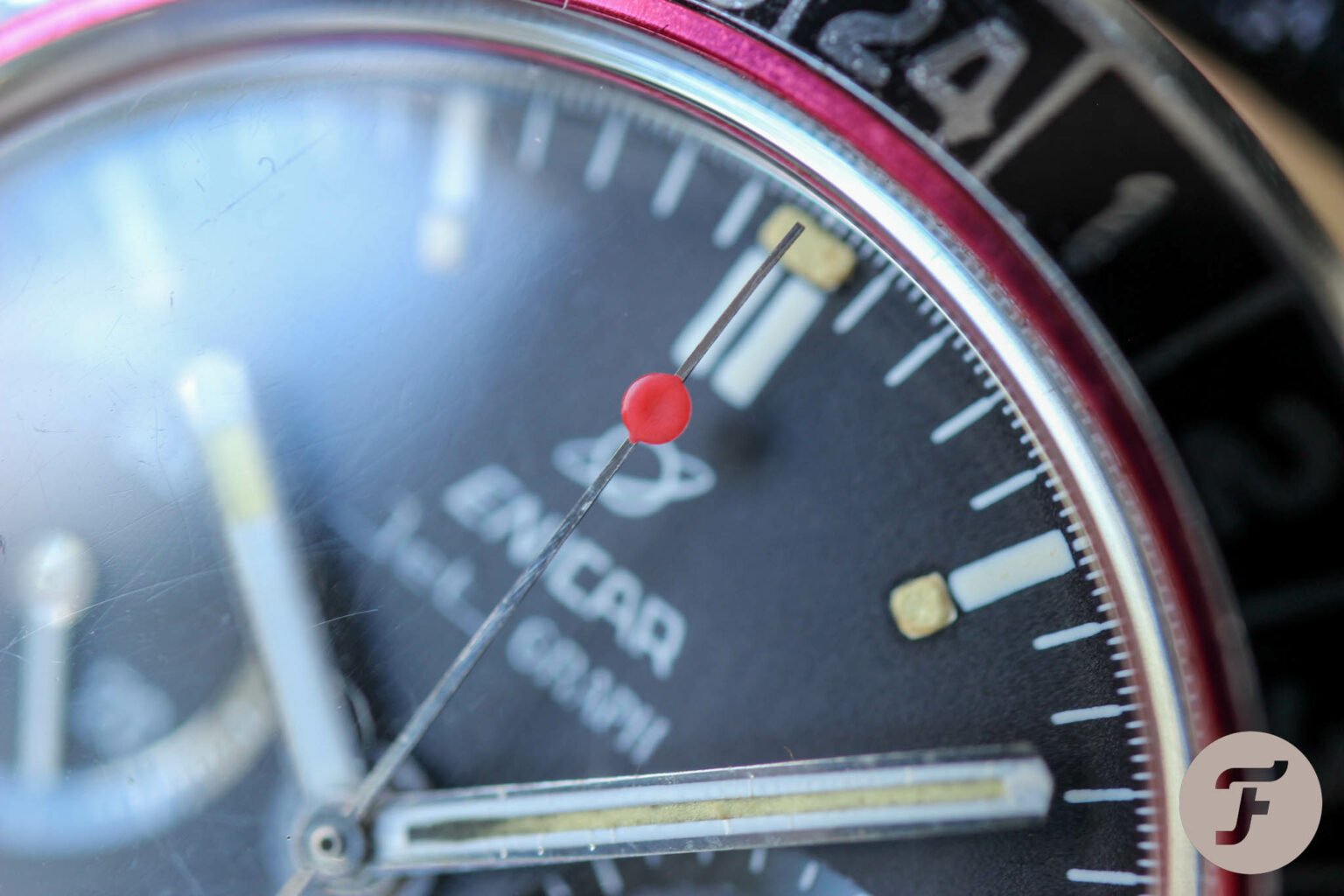【F】 #TBT The Enicar Jet Graph Mk III Is As Tough As A Tank