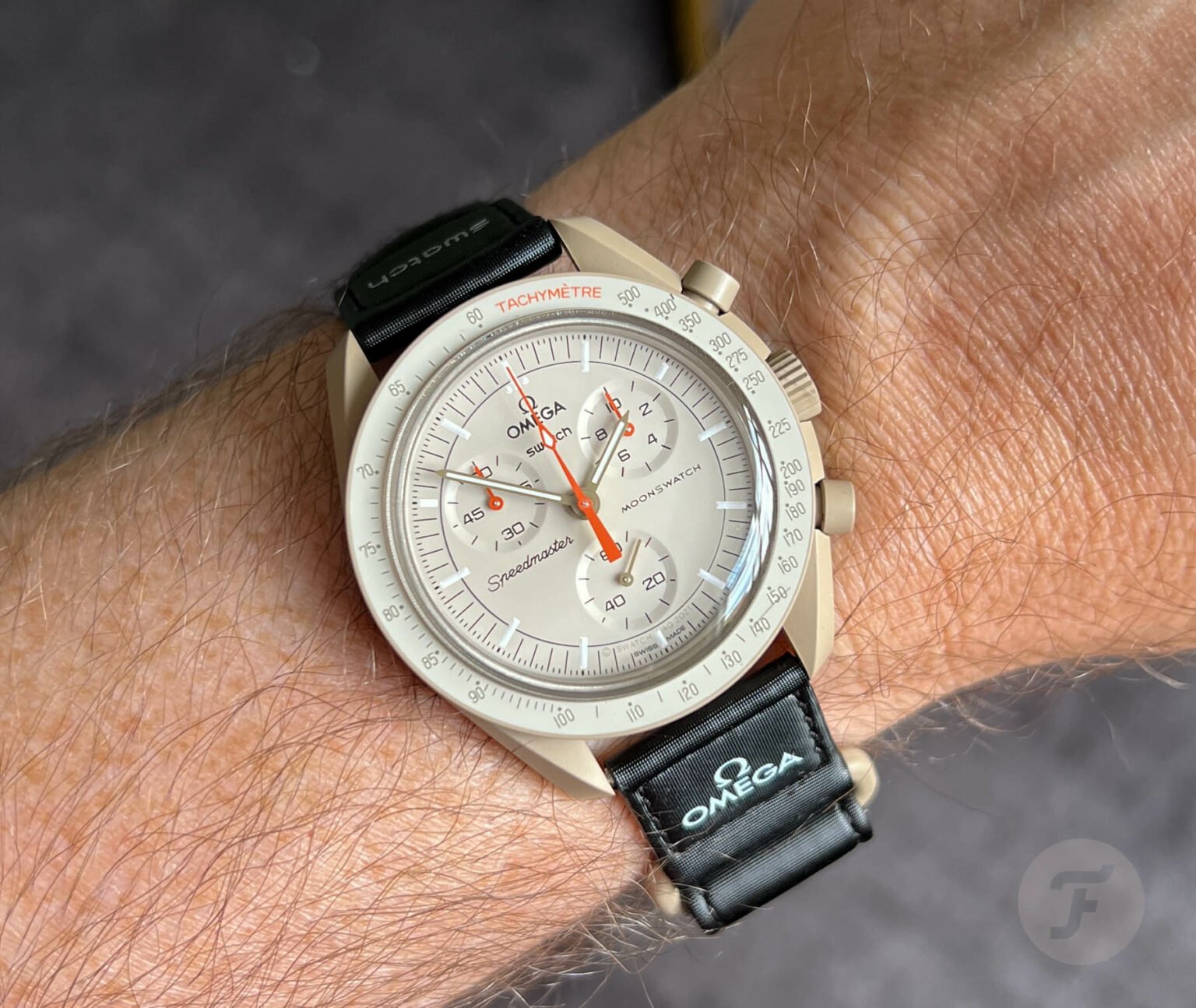 【F】 Speedmaster MoonSwatch Vs. Scuba Fifty Fathoms