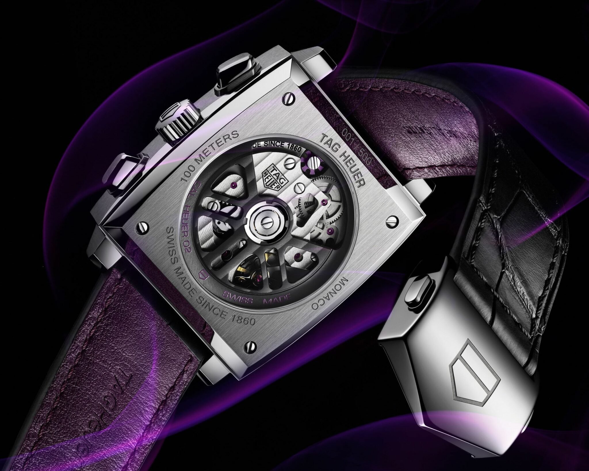 【F】 TAG Heuer Monaco Purple Dial Limited Edition (2022)