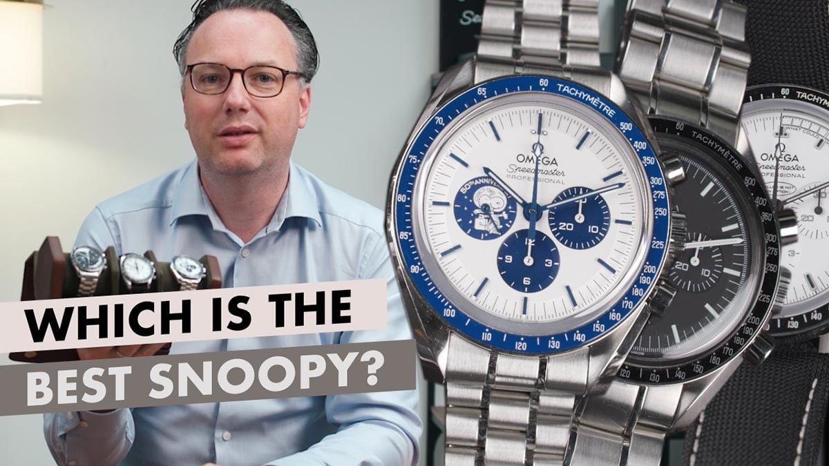 【F】 All Three Omega Speedmaster Snoopy Models