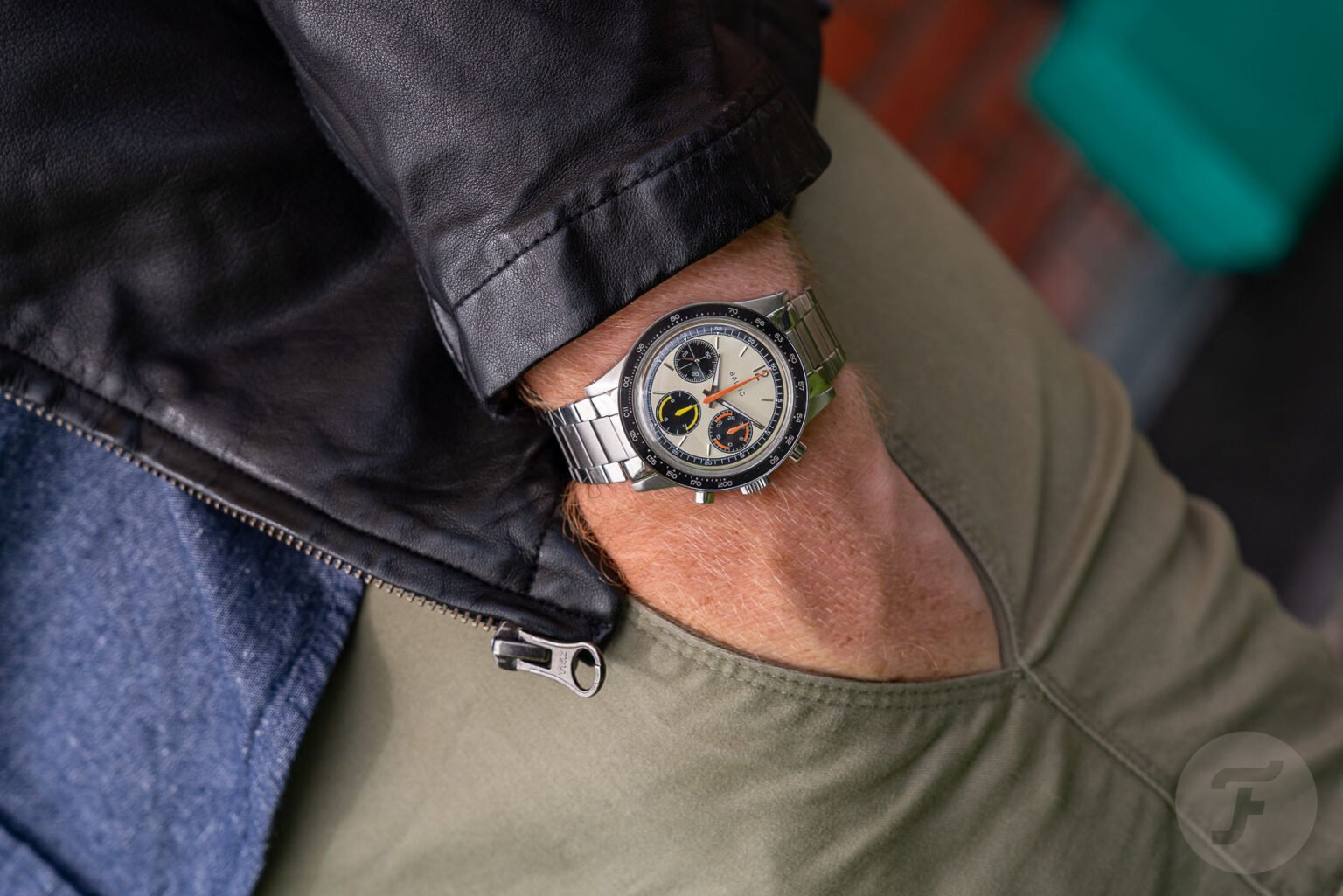【F】Available Now: Baltic x Peter Auto Tricompax Chronograph