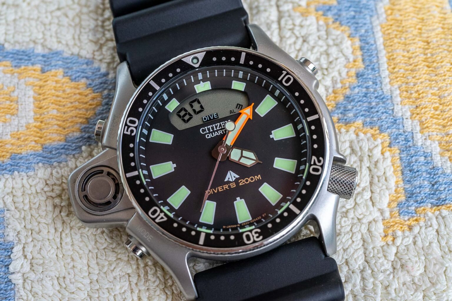 【F】 Citizen Promaster Aqualand JP2000-08E: Evergreen Legend