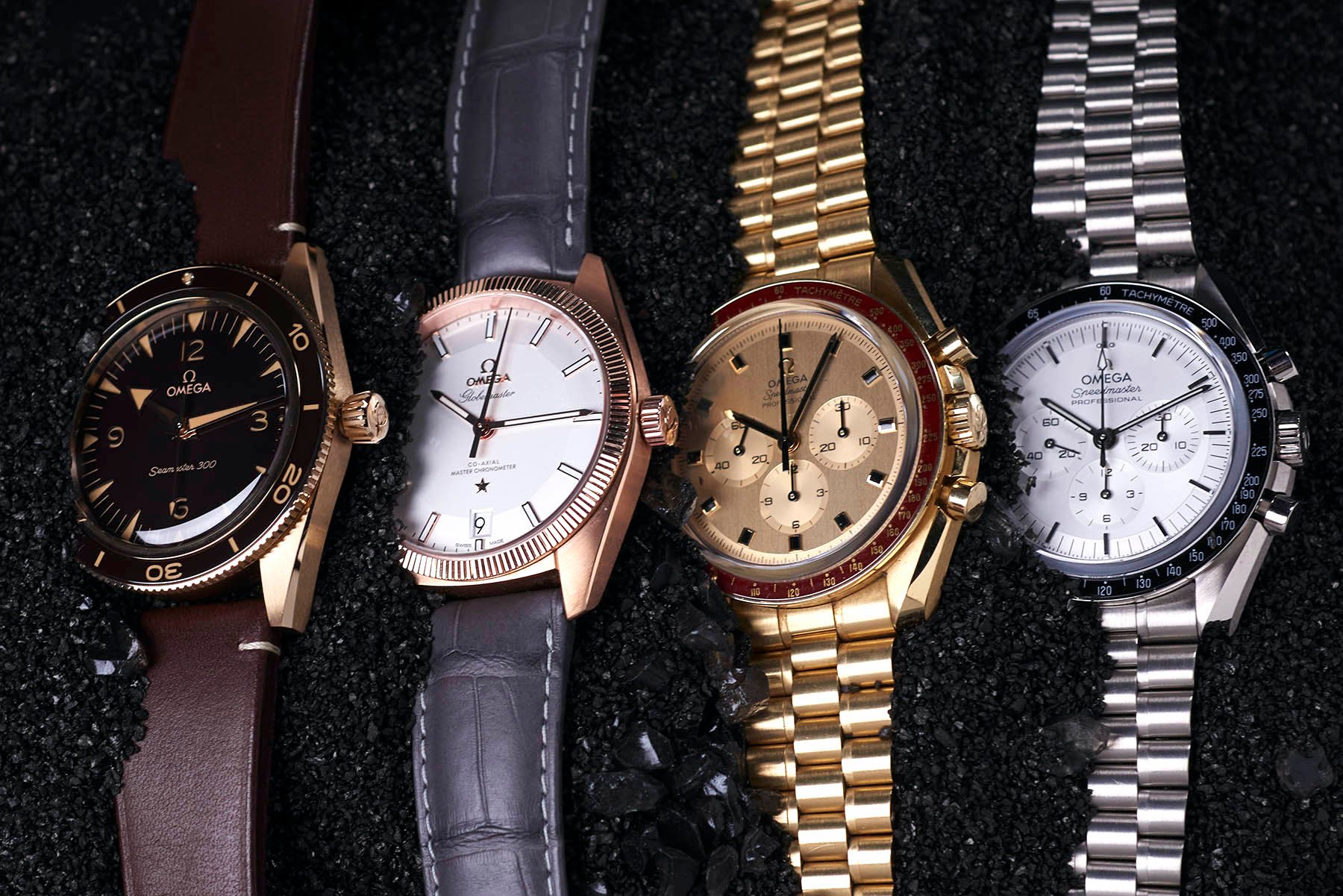 Omega's Gold Alloys: Moonshine, Sedna, Canopus, & Bronze Gold
