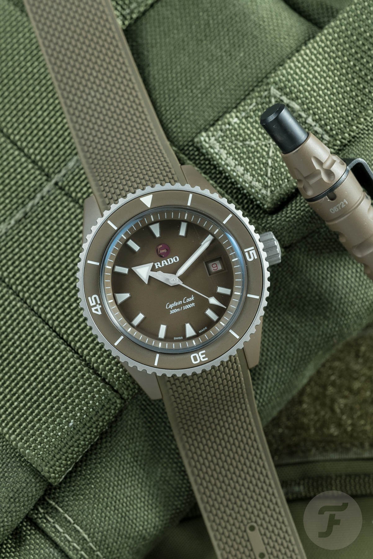 【F】 Rado Captain Cook High-Tech Ceramic Diver — Hands-On