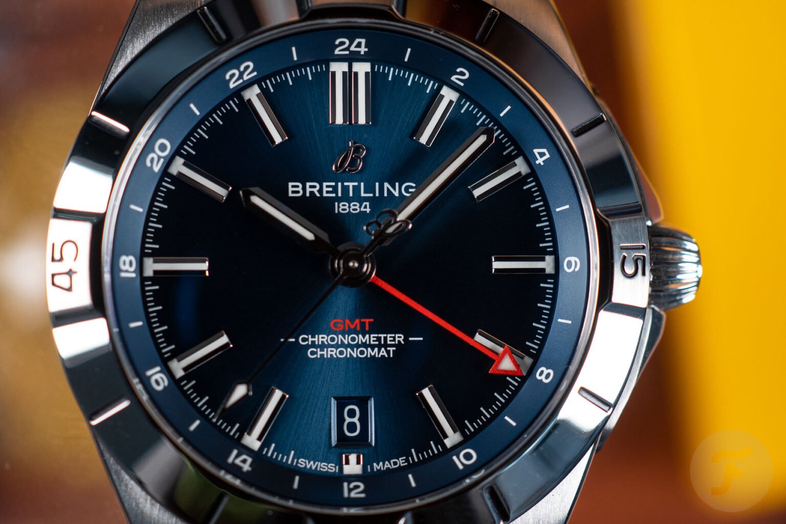 【F】 Introducing The Breitling Chronomat Automatic GMT 40