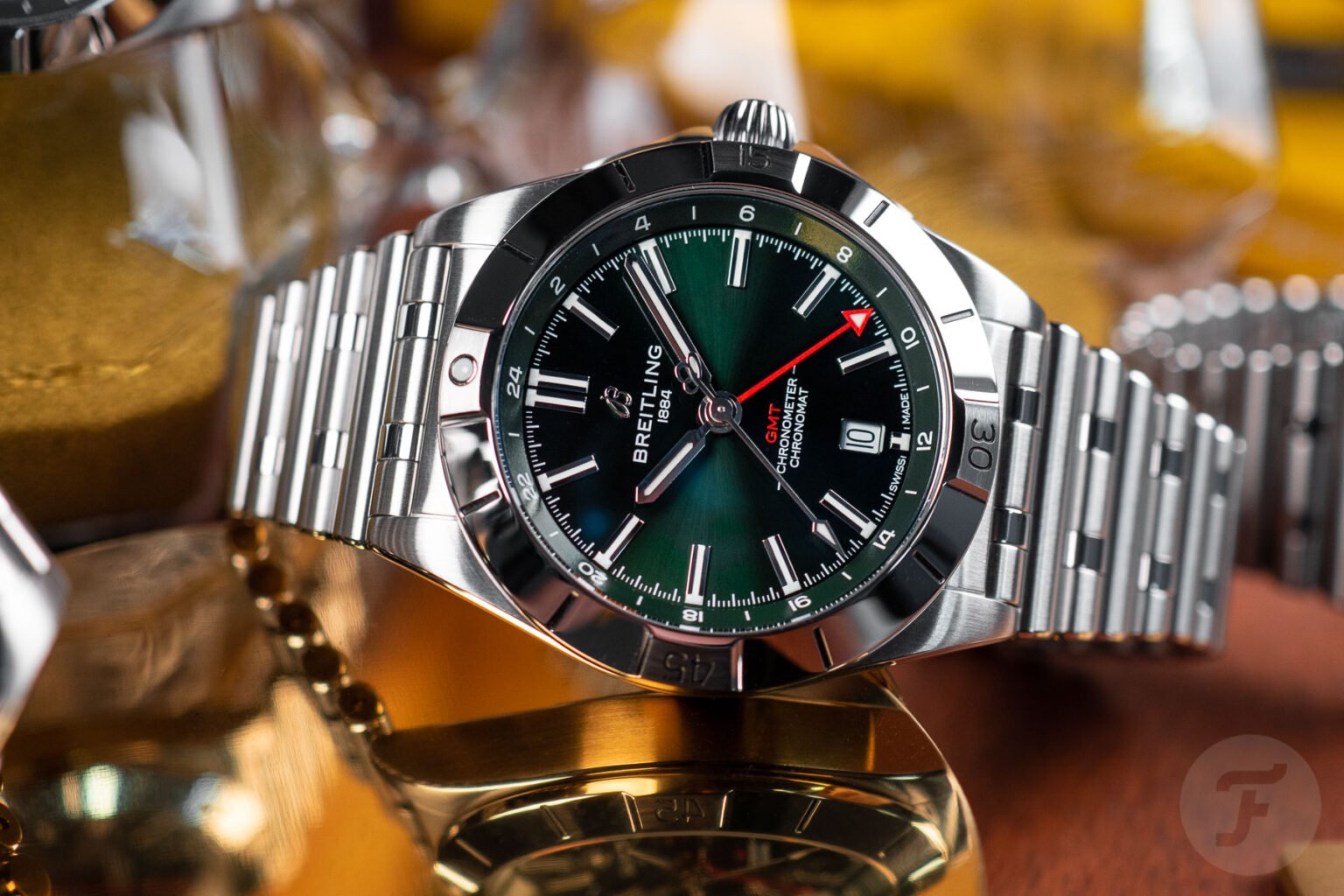 【F】 Introducing The Breitling Chronomat Automatic GMT 40