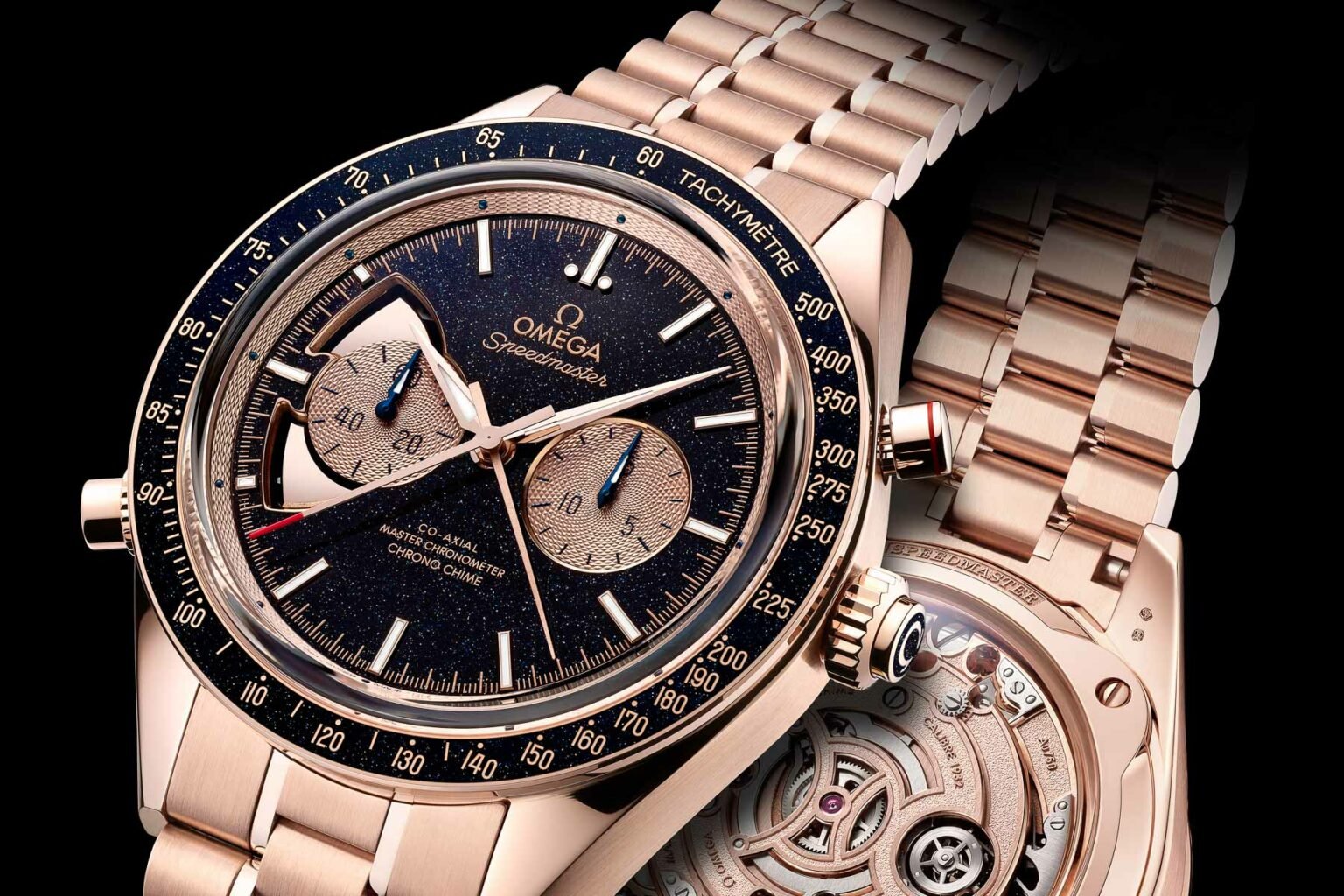 【F】 NEW: Omega Speedmaster & Olympic 1932 Chrono Chime