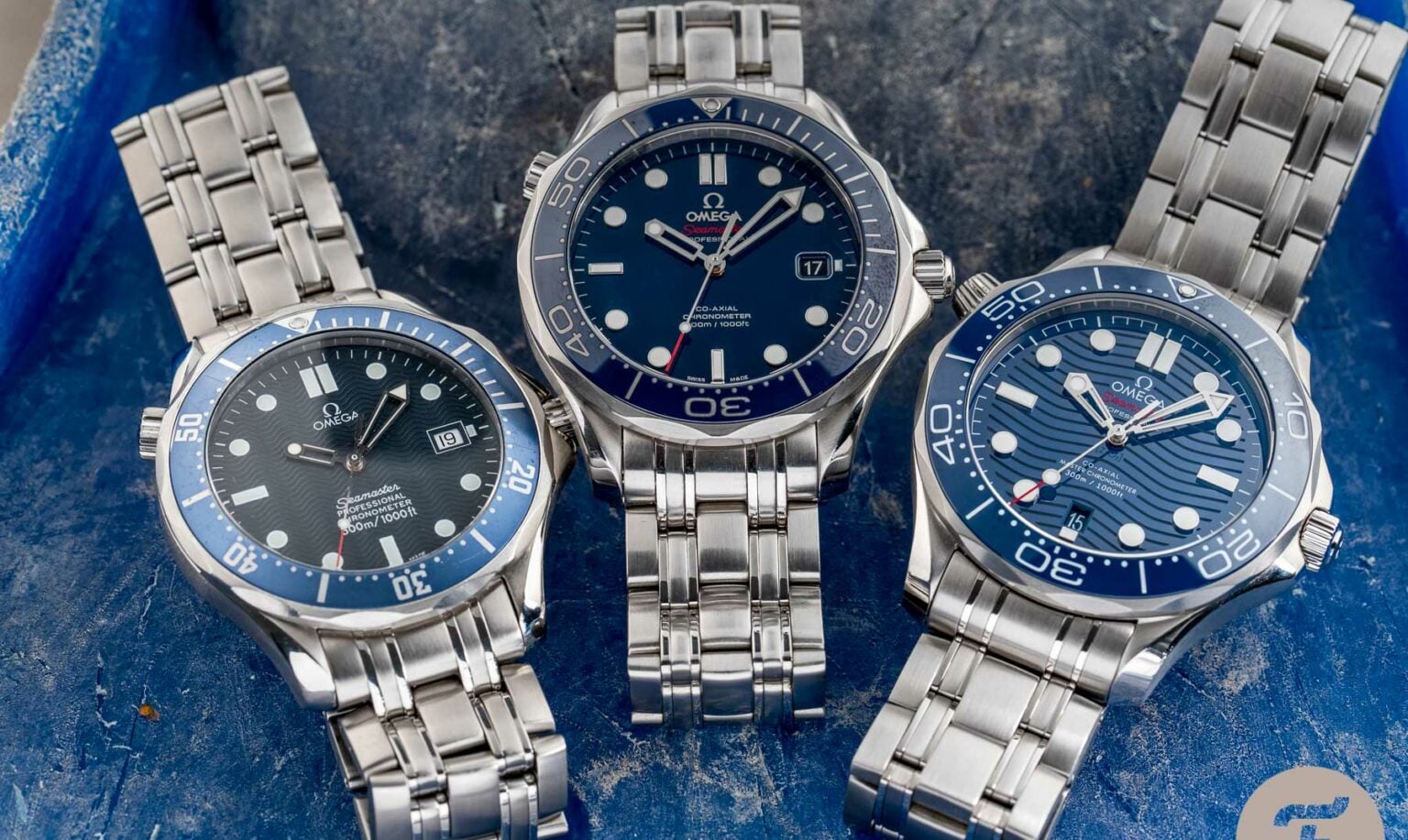 【F】 Omega Seamaster Professional 300M — Old Versus New