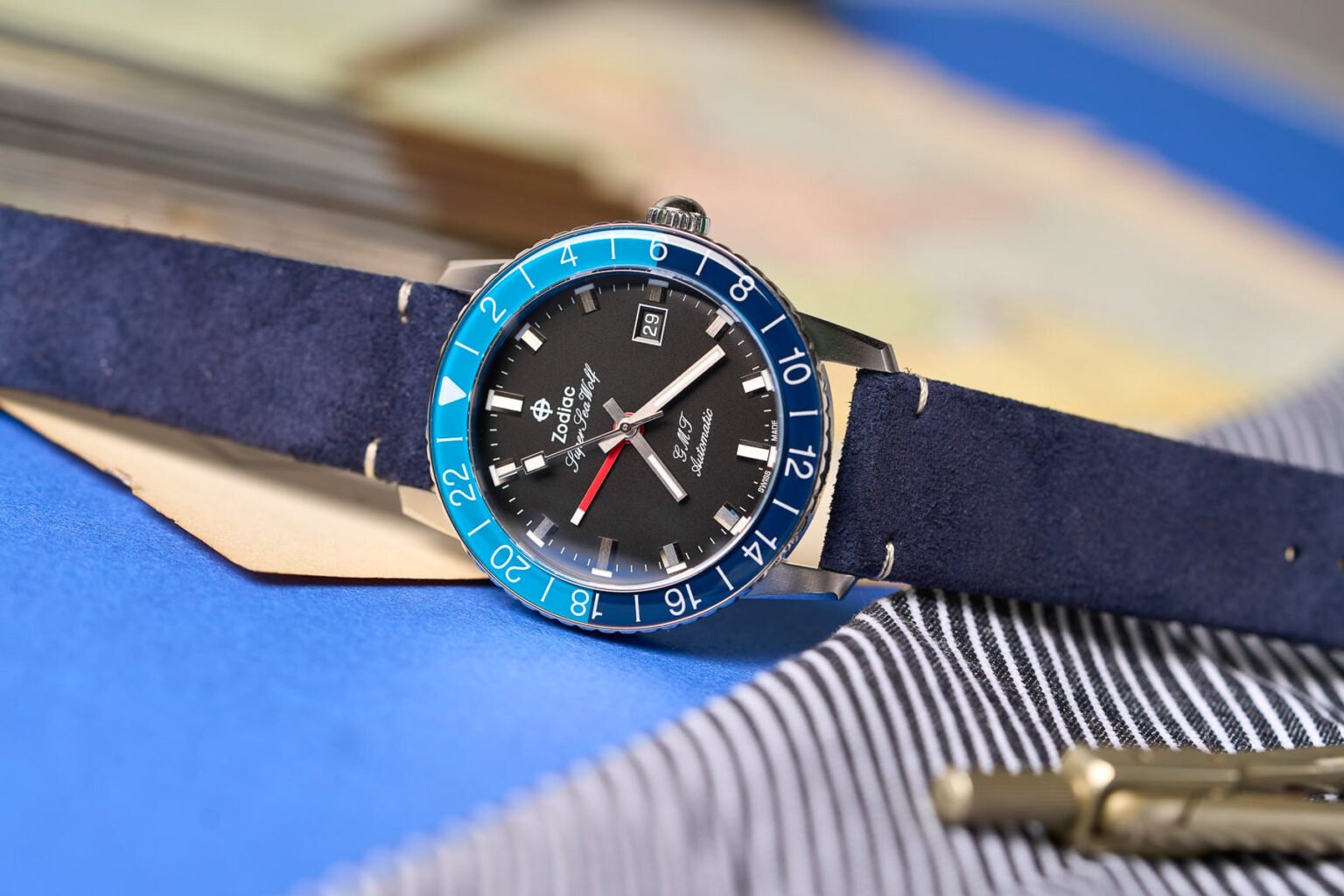 【F】 Introducing: The Zodiac Super Wolf GMT Blueberry