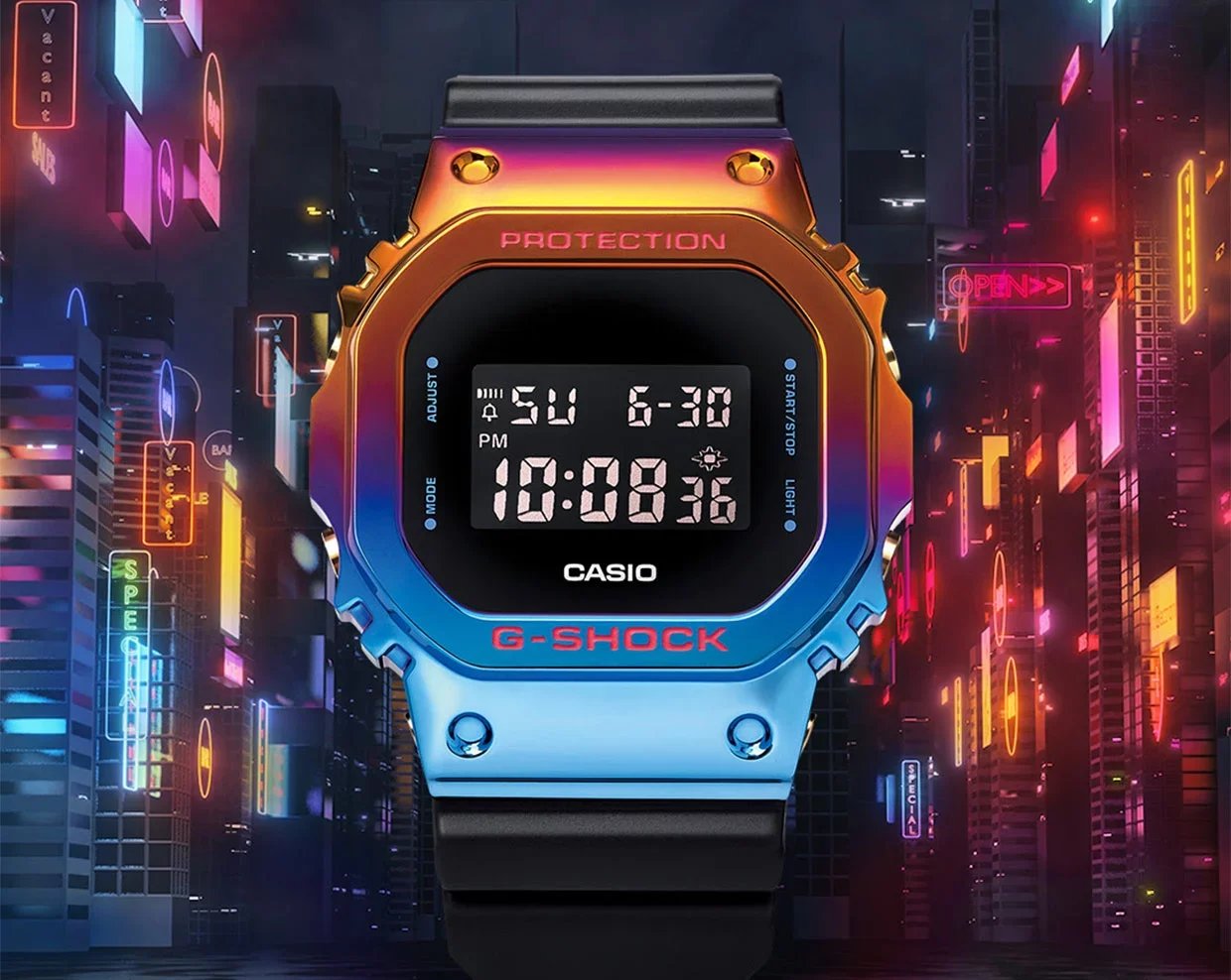 【F】 Hands-On Watch Review: Casio Rainbow Metal GM-5600SN