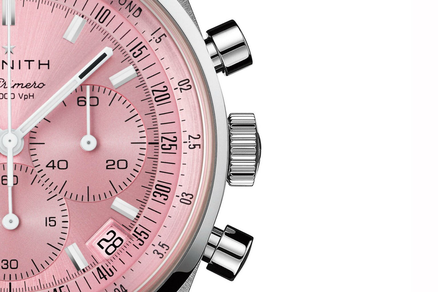 【F】 Zenith Chronomaster Original Pink For Komen Foundation