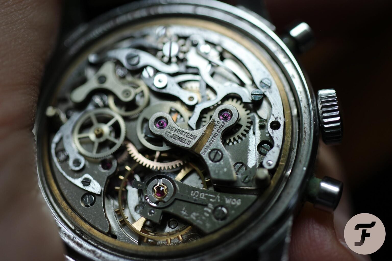 【F】 #TBT An Outstanding Jardur Bezelmeter Chonograph