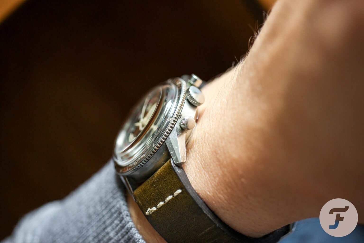 【F】 #TBT An Outstanding Jardur Bezelmeter Chonograph