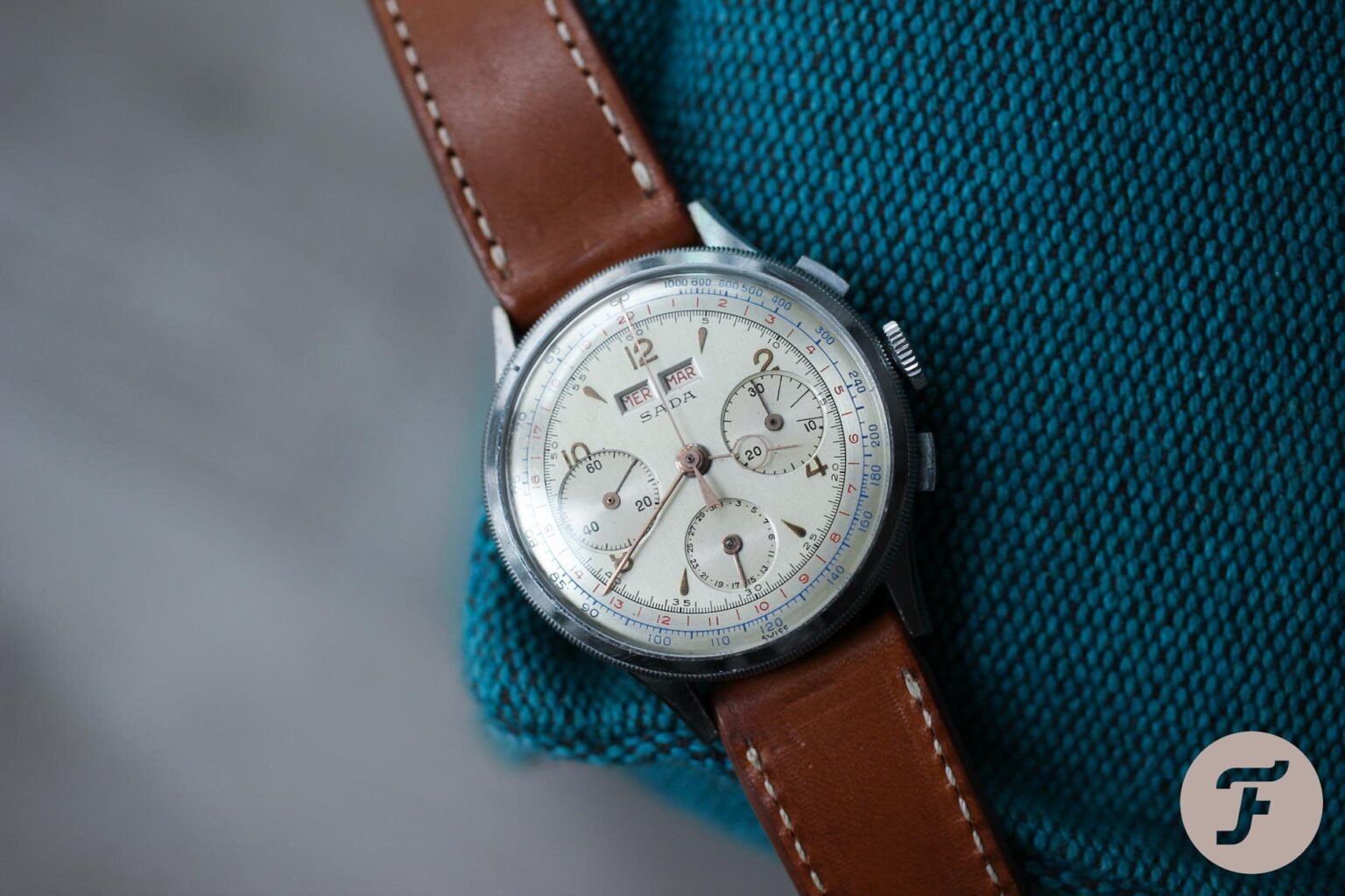 【F】#TBT The Landeron 58-Powered Sada With Unique Date-Set