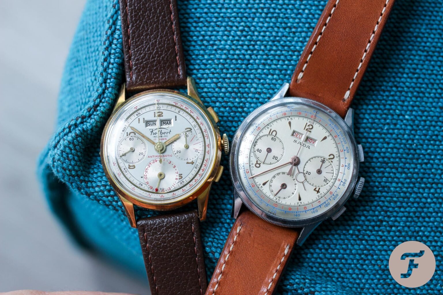 【F】#TBT The Landeron 58-Powered Sada With Unique Date-Set