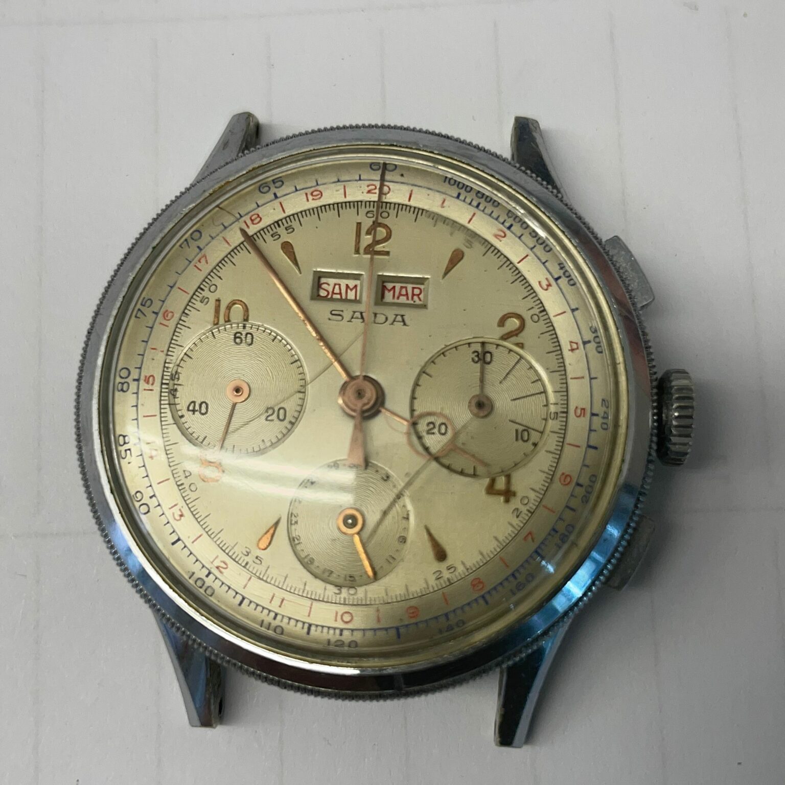 【F】#TBT The Landeron 58-Powered Sada With Unique Date-Set