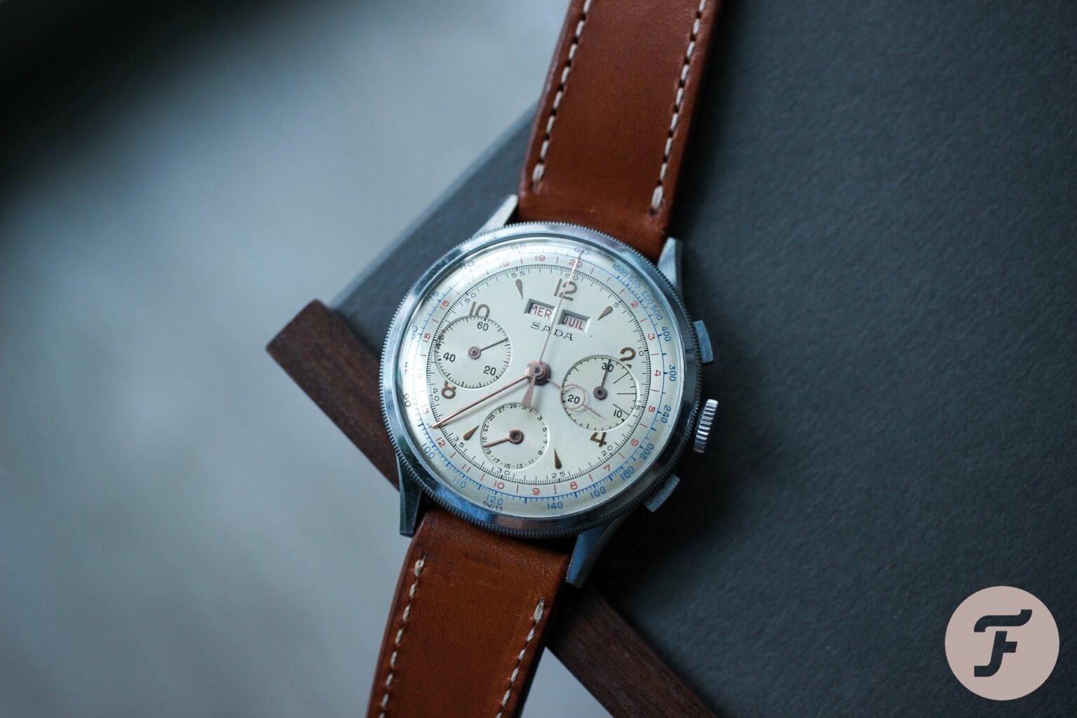 【F】#TBT The Landeron 58-Powered Sada With Unique Date-Set