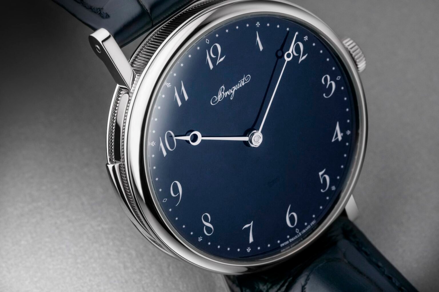 【F】 Breguet's Classique Répétition Minutes 7637 Enamel Dial